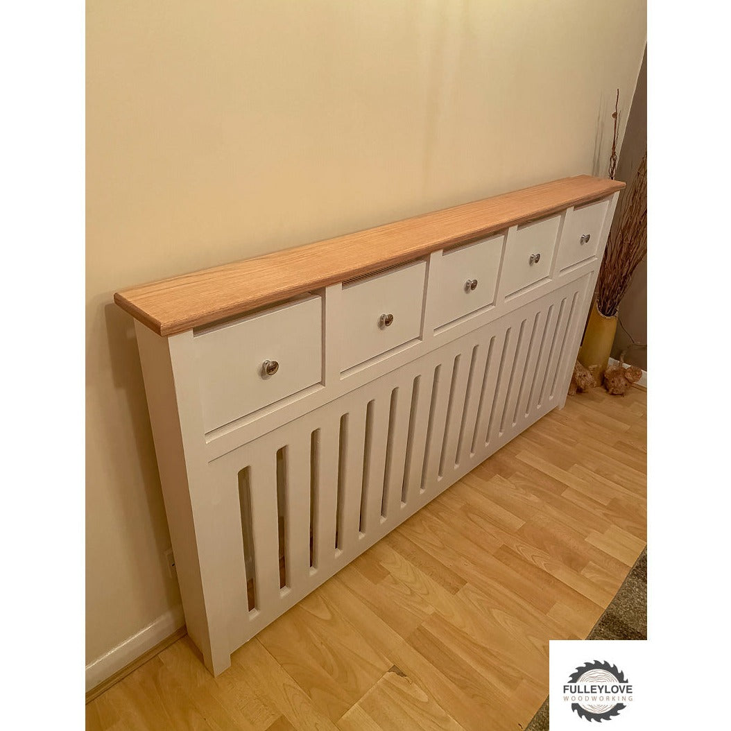 Bespoke Radiator Cover With Fake Drawers | Fulleylove Woodworking